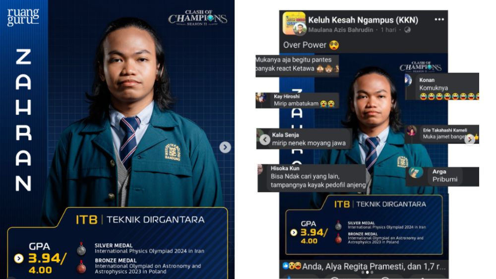 Sosok Zahran Nizar Peserta COC Season 2 yang Alami Cyberbullying, Prestasinya Bukan Main!