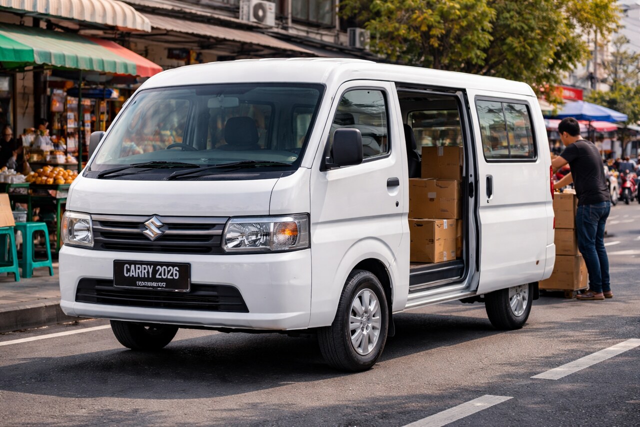 Suzuki Carry Minivan 2026 Mobil Niaga Hadir Mengaspal di Indonesia ...