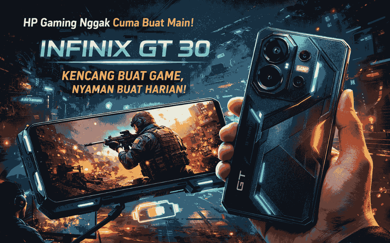 Gaming Cuma Kedok! Infinix GT 30 Rp3 Jutaan Ternyata HP All-Rounder ...