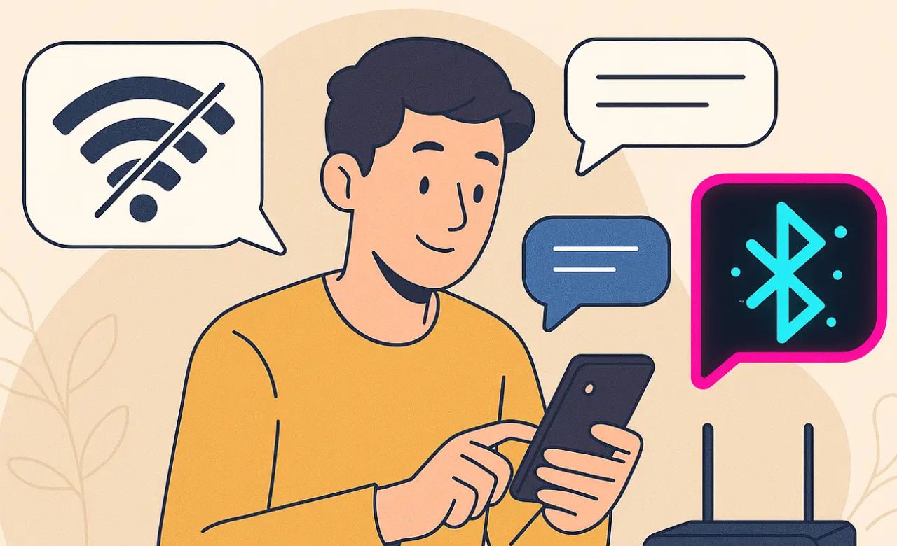 Bitchat: Aplikasi Chat Tanpa Internet dan Nomor HP, Alternatif Baru ...