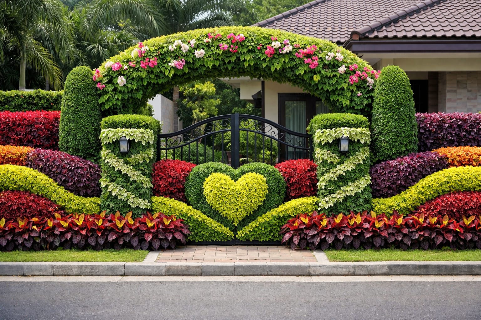 5 Inspirasi Pagar Rumah Hidup yang Estetik dan Bikin Betah Seharian ...