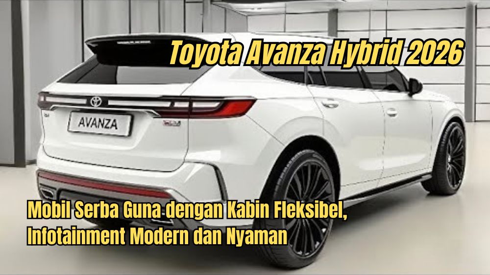 Toyota Avanza Hybrid 2026: Mobil Serba Guna dengan Kabin Fleksibel ...