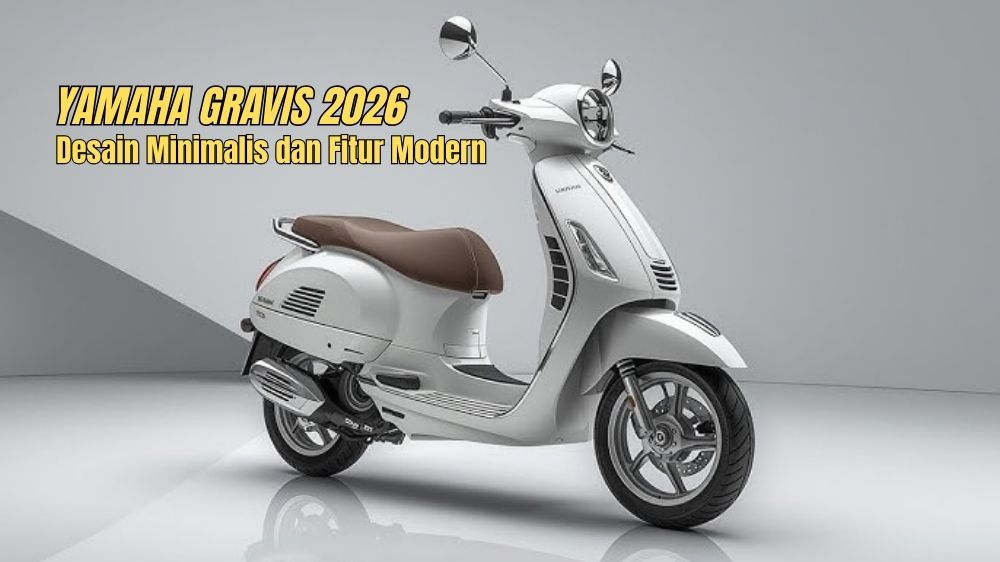 Resmi Rilis All New Yamaha Gravis 2026, Punya Desain Minimalis dan ...