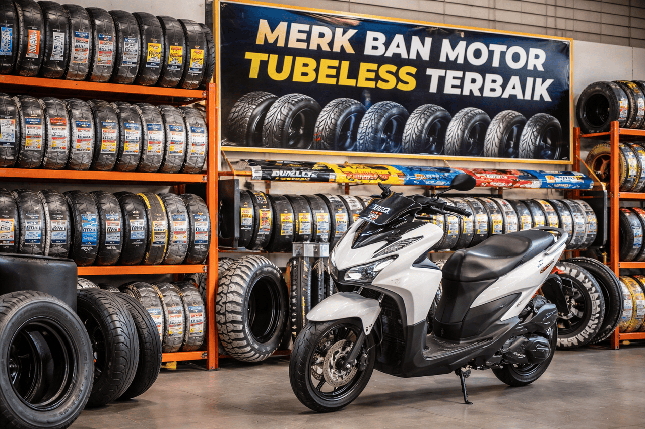 Sering Hujan? Ini 7 Merk Ban Motor Tubeless Terbaik Anti Selip Paling ...