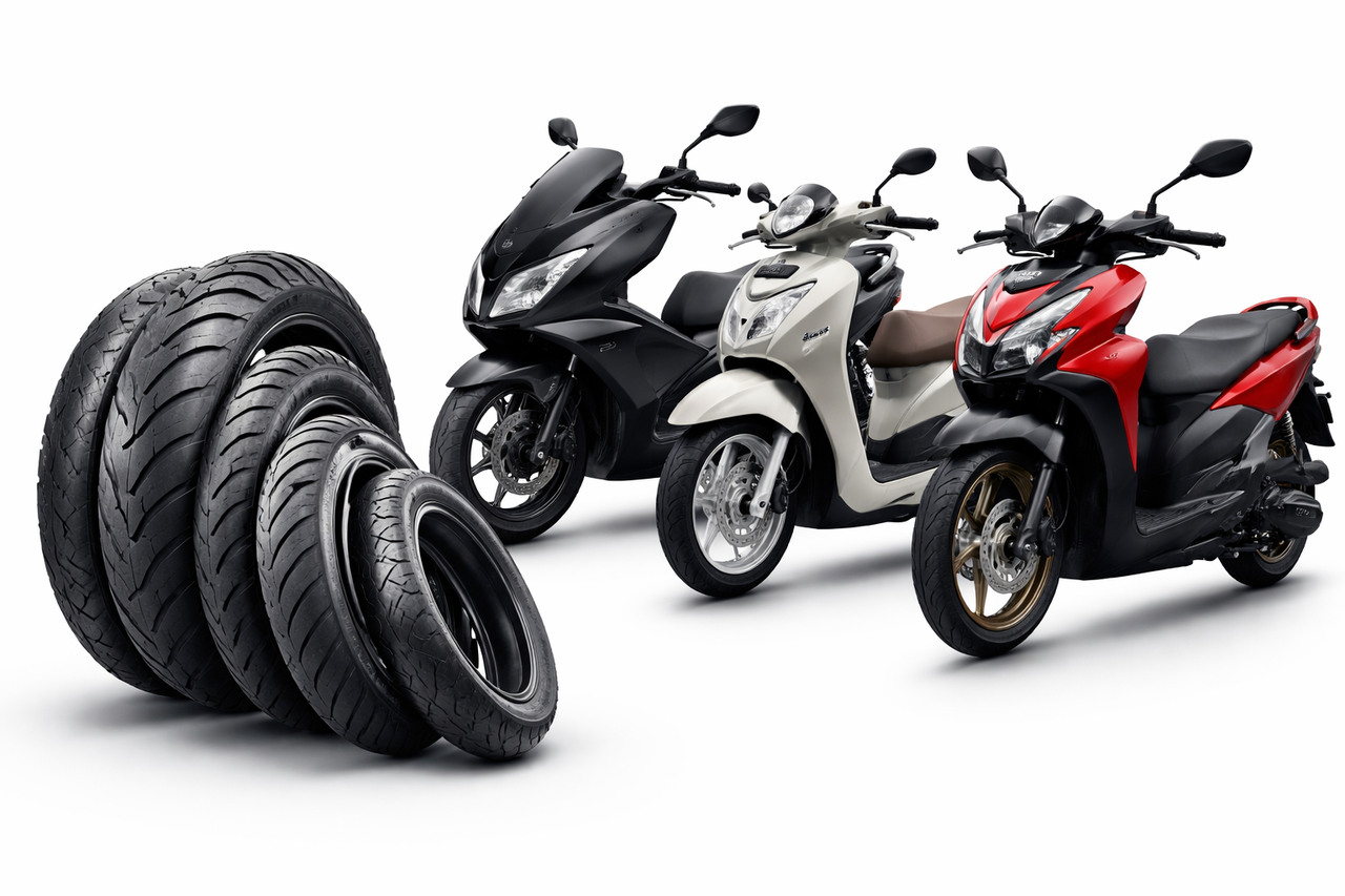 Rekomendasi Ban Motor Matic Vario, Scoopy, BeAT dan Genio Resmi Honda ...
