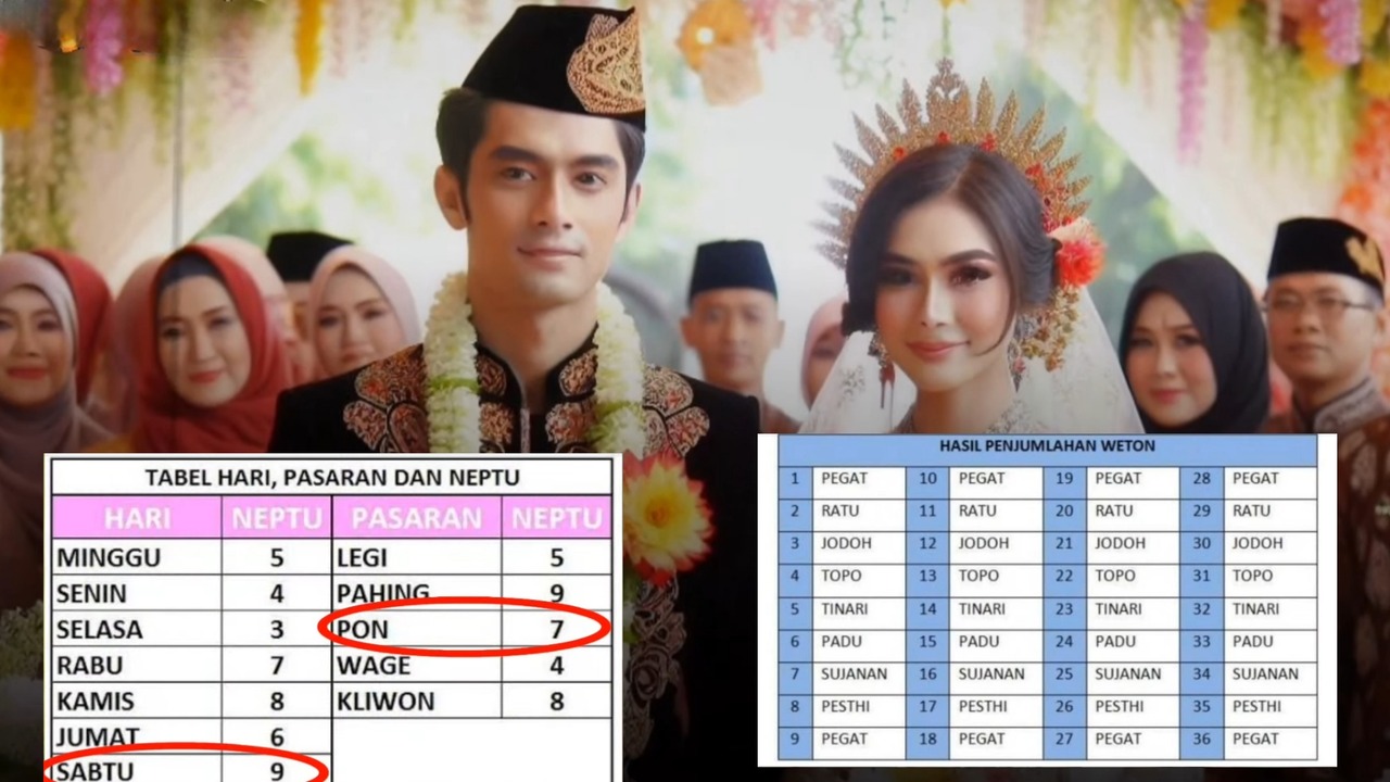 Cara Menghitung Weton Jodoh Menurut Primbon Jawa, Bisa Jadi Bahagia ...