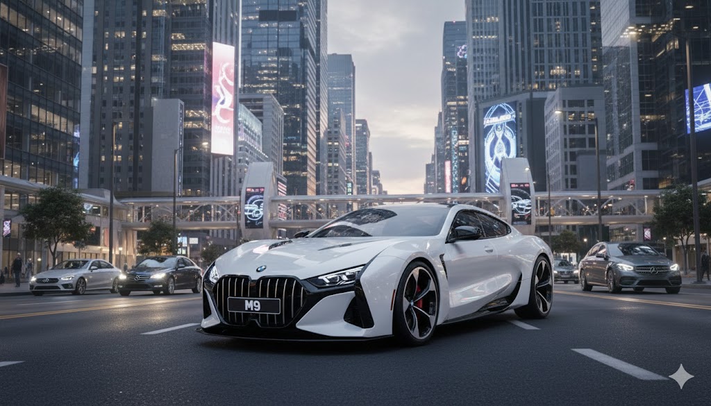 BMW M9 2026: Mobil Mewah Hybrid V8 dengan Akselerasi Supercar dan ...