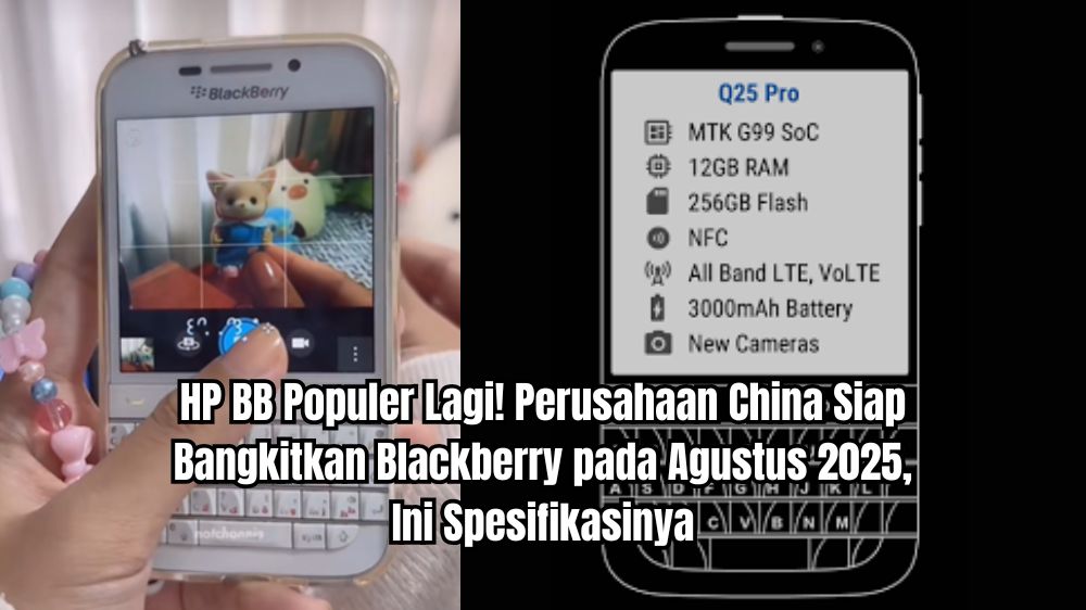HP BB Populer Lagi! Perusahaan China Siap Bangkitkan Blackberry pada ...
