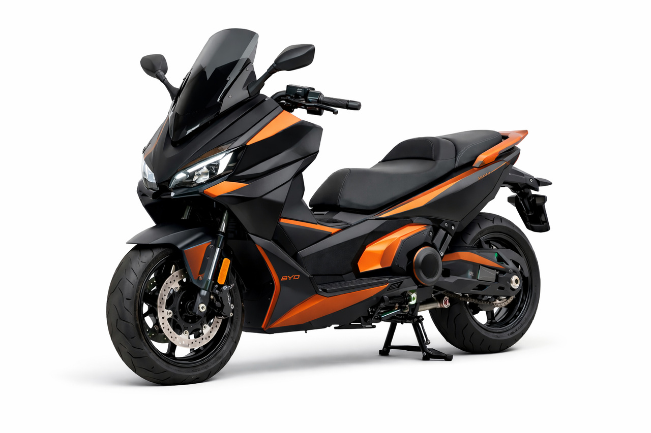Motor Listrik BYD Setara 150cc Rasa Yamaha XMAX, Jarak Tempuh 260 Km ...