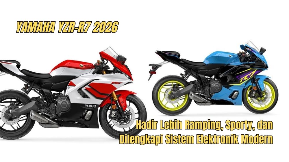 Yamaha YZR-R7 2026 Hadir Lebih Ramping, Sporty, dan Dilengkapi Sistem ...