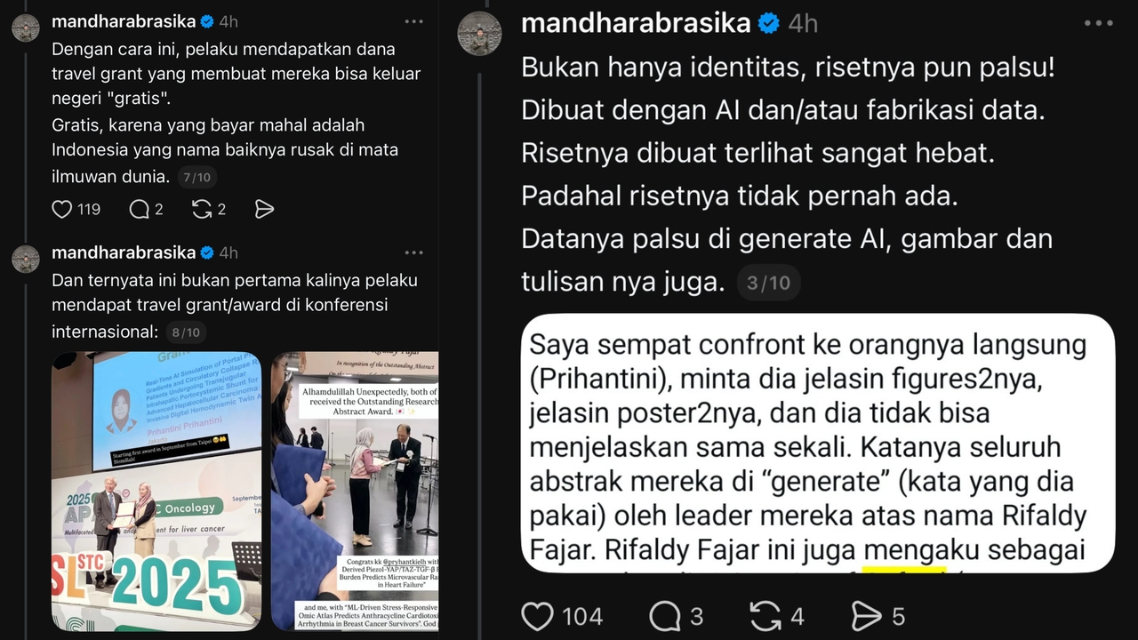 Memalukan Negara! Oknum Peneliti Indonesia Diduga Manipulasi Data Demi ...