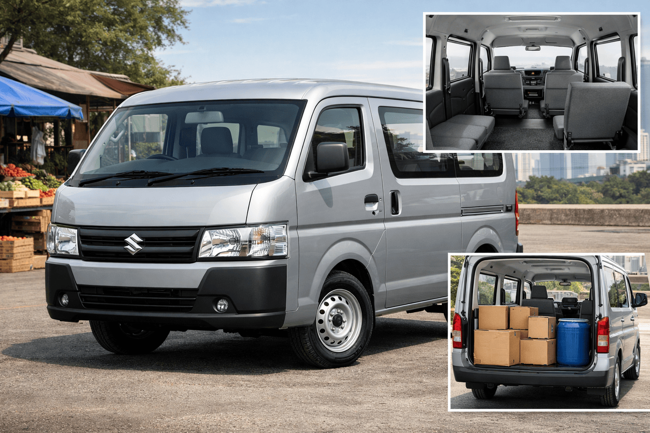 Mobil Niaga Rasa MPV? Suzuki Carry Minivan 2026: Mesin Bandel, Kabin ...
