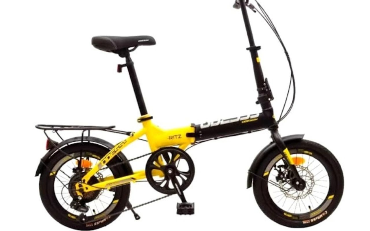 Review Sepeda Lipat Odessy RITZ 20 Inch, Gowes Santai Murah Meriah ...