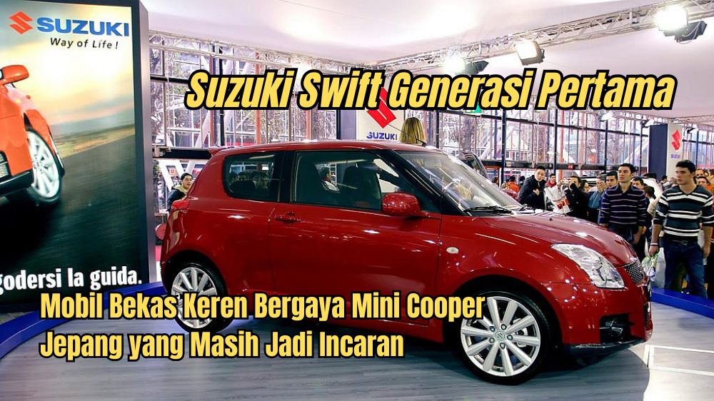 Suzuki Swift Generasi Pertama: Mobil Bekas Keren Bergaya Mini Cooper ...