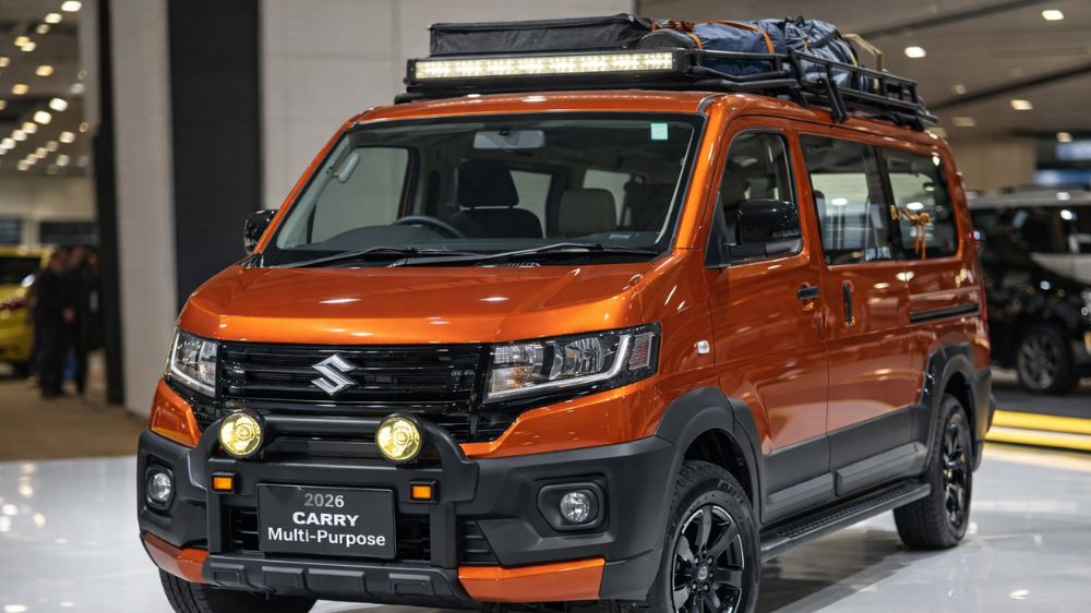 Suzuki Carry Minivan 2026, Kendaraan Serba Guna yang Bisa Jadi Mobil ...