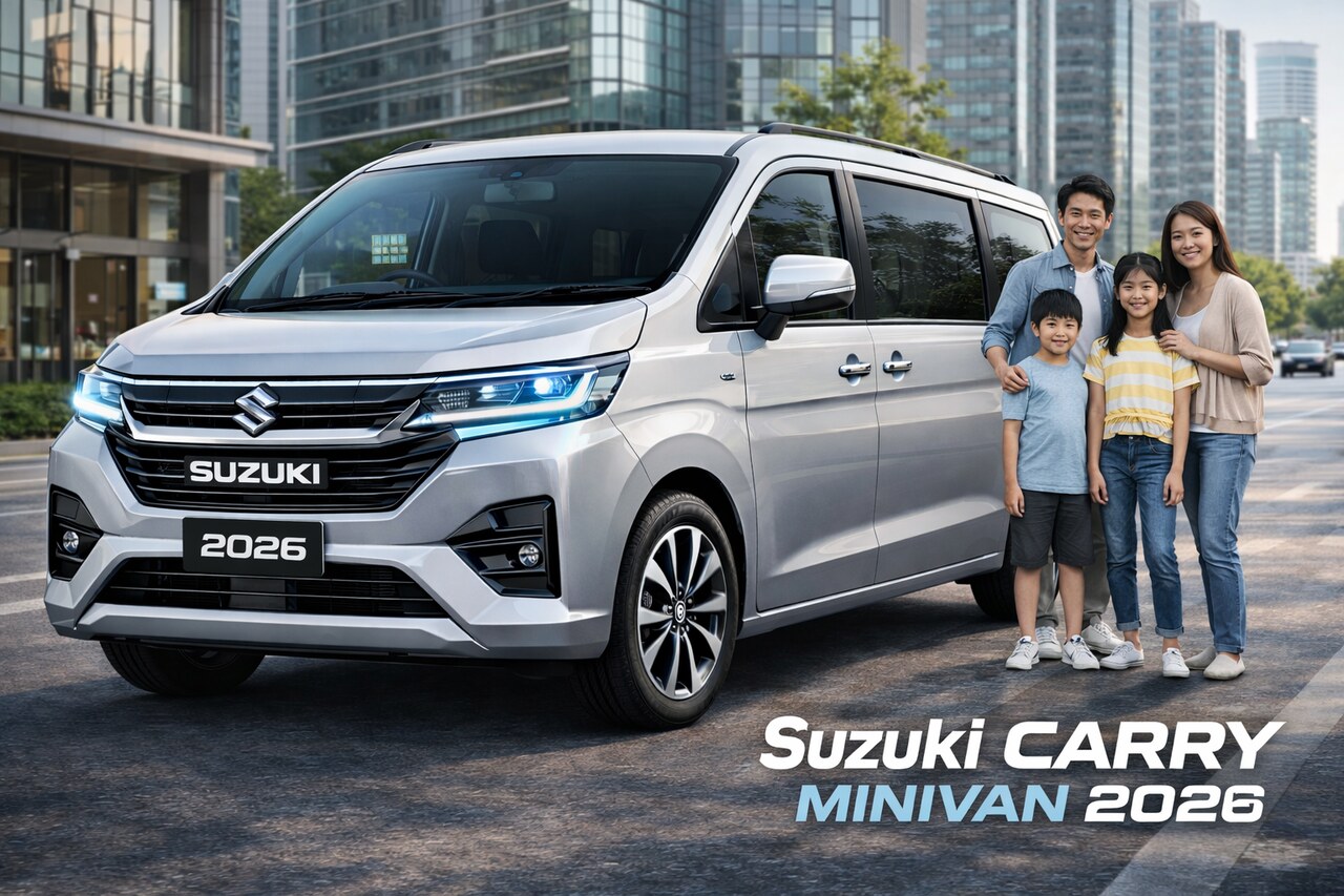 Transformasi Besar Suzuki Carry Minivan 2026: Tampil Lebih Modern Siap ...