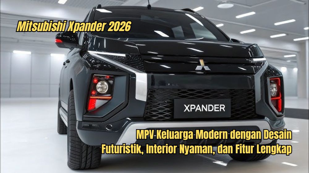 Mitsubishi Xpander 2026: MPV Keluarga Modern dengan Desain Futuristik ...