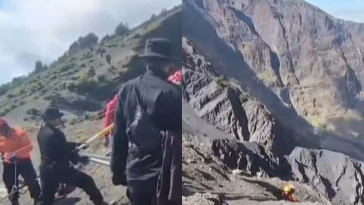 Gunung Rinjani Kembali Makan Korban? Fakta Lengkap Turis Brasil Jatuh ke Jurang