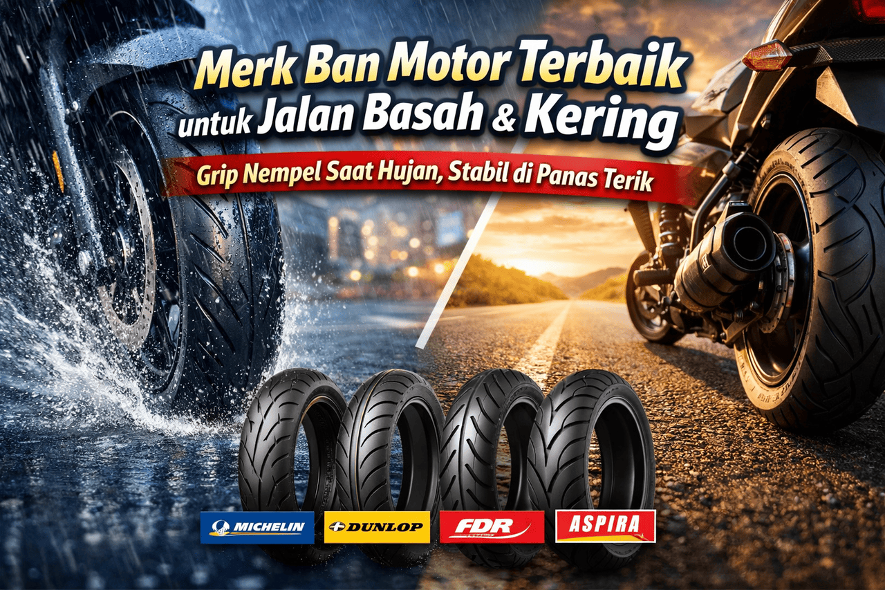 7 Merk Ban Motor Terbaik 2026 untuk Jalan Basah dan Kering: Grip Nempel ...