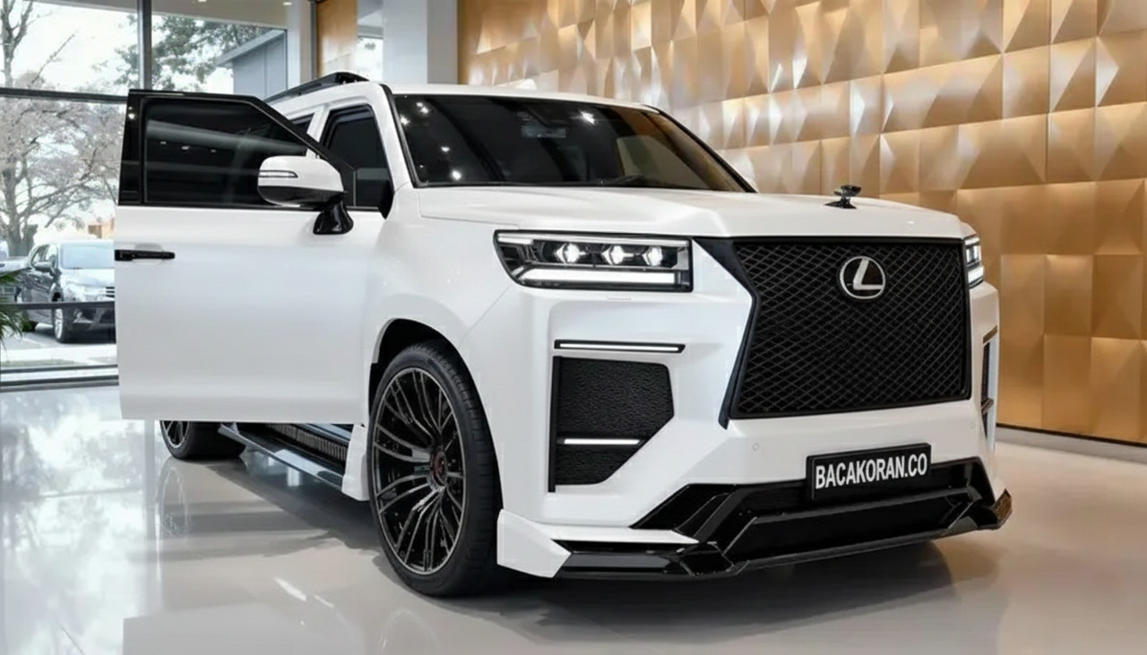 Lexus LX 800 2026 Tampil Gahar: SUV Mewah Kabin Ultra Nyaman dan ...