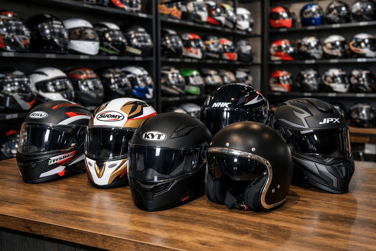 Dipakai Pembalap! 7 Rekomendasi Helm Full Face Terbaik 2026: Fitur ...