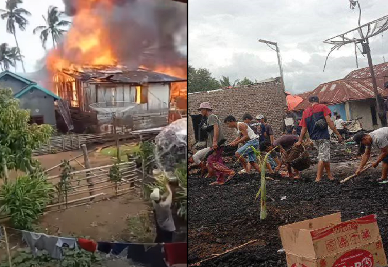 Api Membara di Pagar Jati, 28 Jiwa Kehilangan Tempat Tinggal