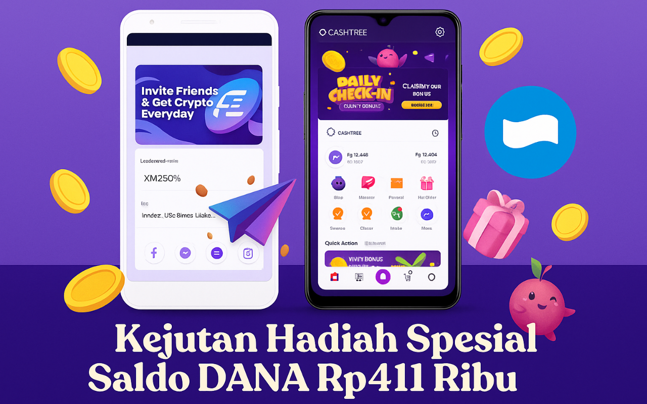 Tanggal Tua Jadi Lebih Berwarna! Cashtree Kasih Saldo DANA Gratis ...