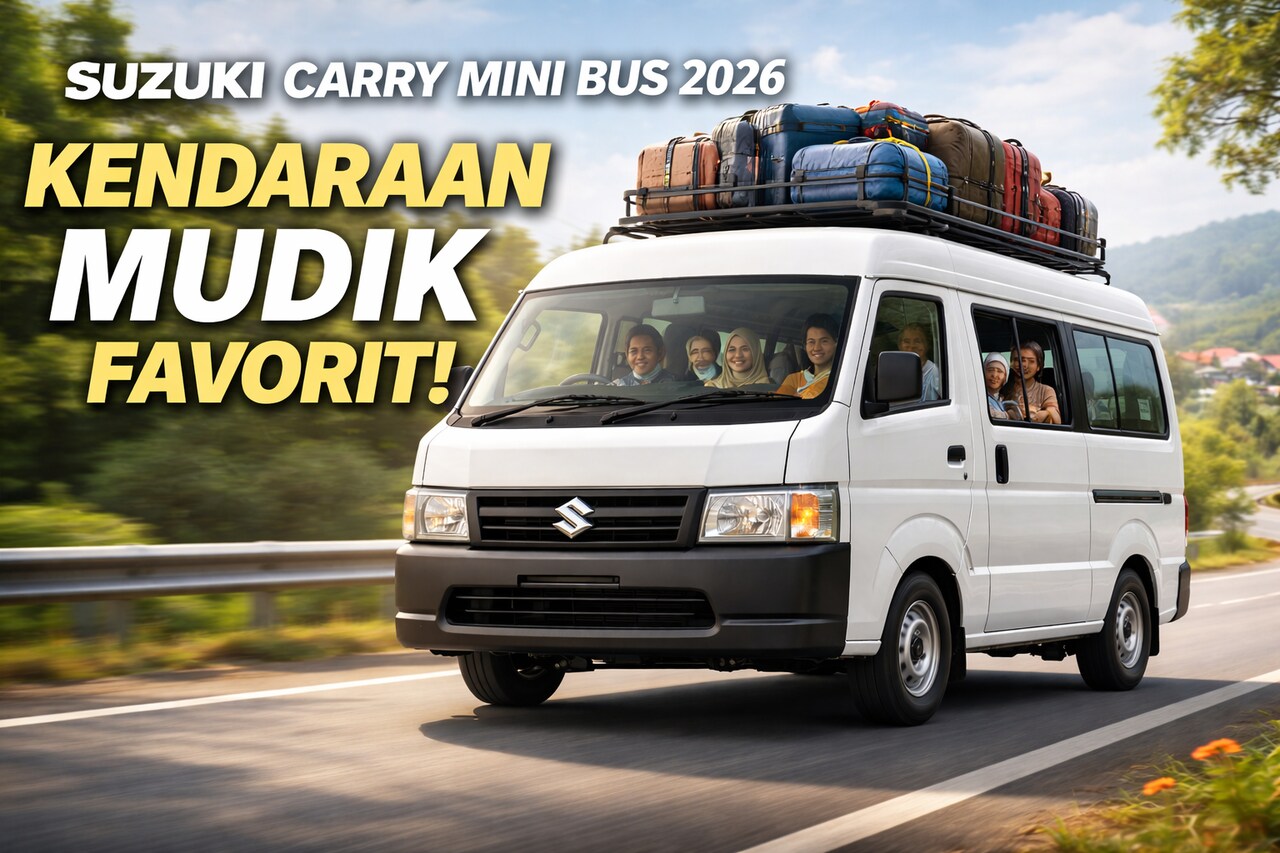 Suzuki Carry Mini Bus 2026 Cocok untuk Mudik Lebaran: Muat 15 Penumpang ...