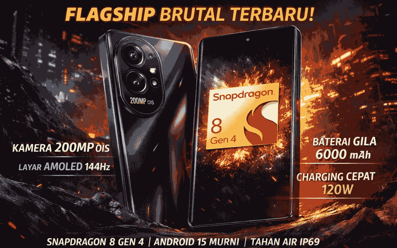 Nokia NX 5G Pro Ngamuk di Akhir Tahun! Flagship 200MP, Snapdragon 8 Gen ...