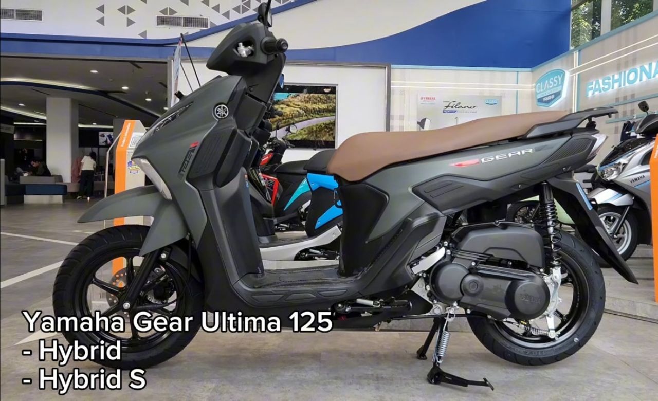 Yamaha Gear Ultima 125 Hybrid: Desain Baru Total, Fitur Makin Lengkap ...