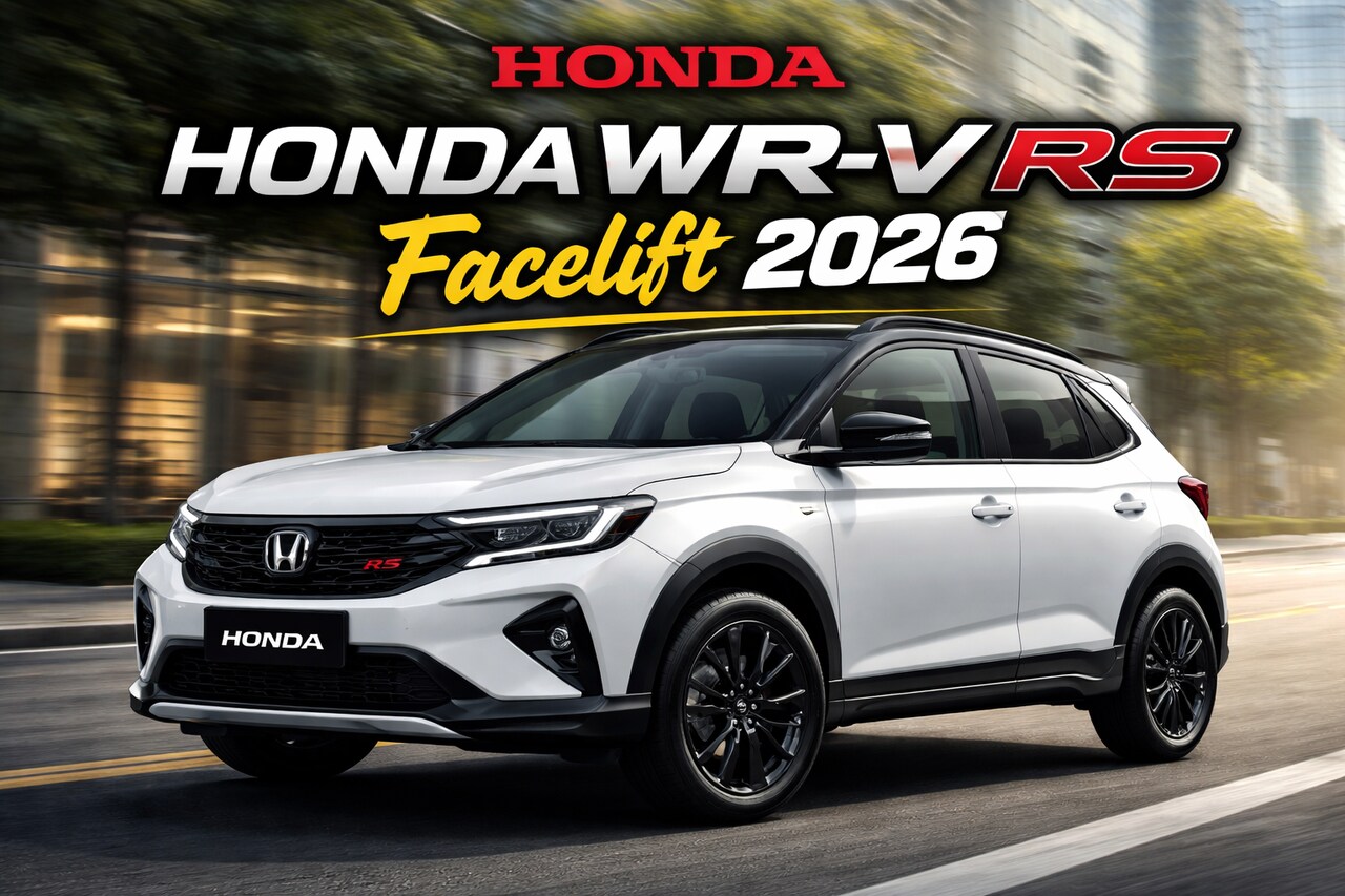 Honda WRV RS Facelift 2026 Meluncur, Lebih Sporty, Fitur Canggih dan ...