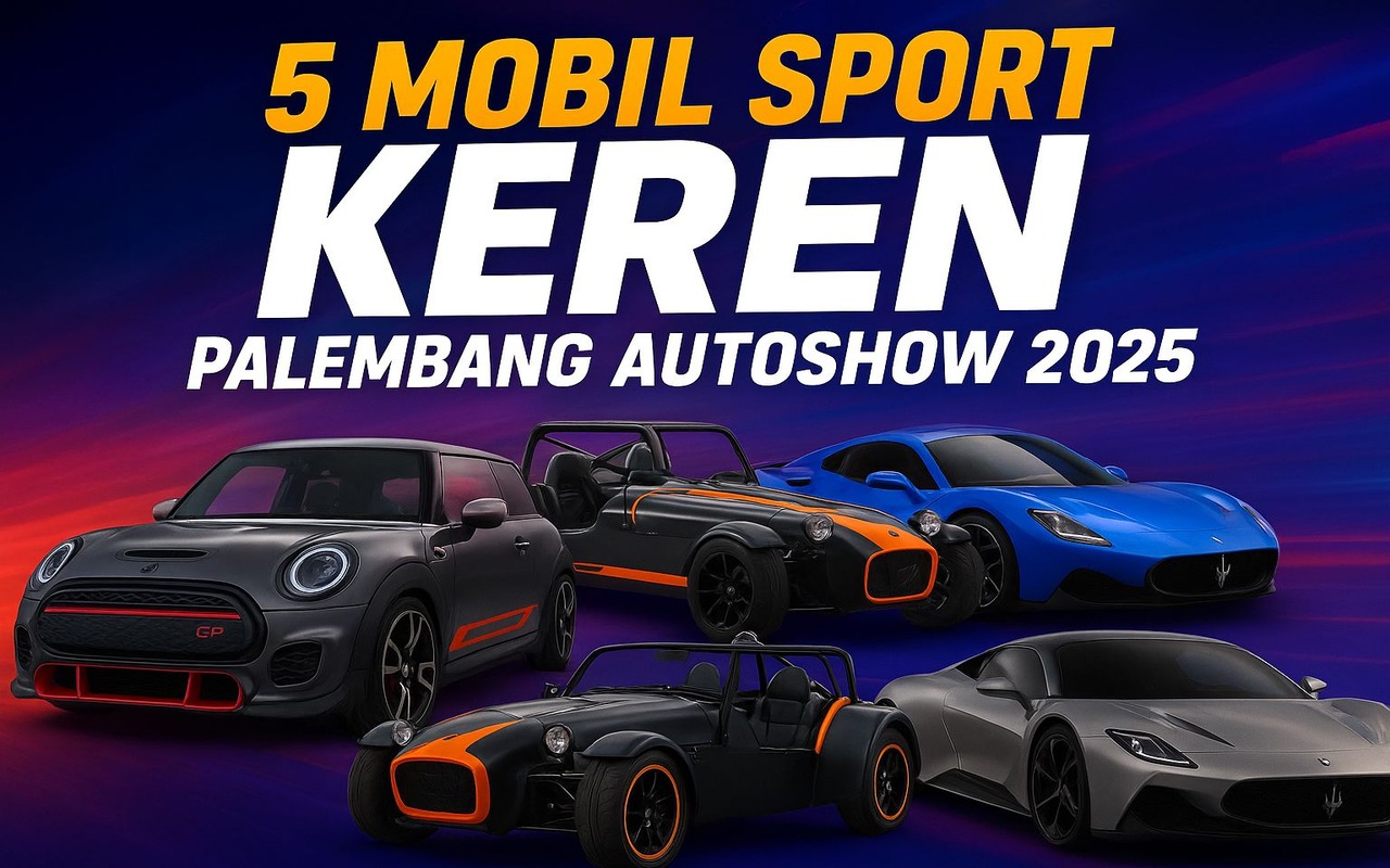 Gila! Mobil Sport Ini Bakal Panaskan Palembang AutoShow 2025, Aura ...