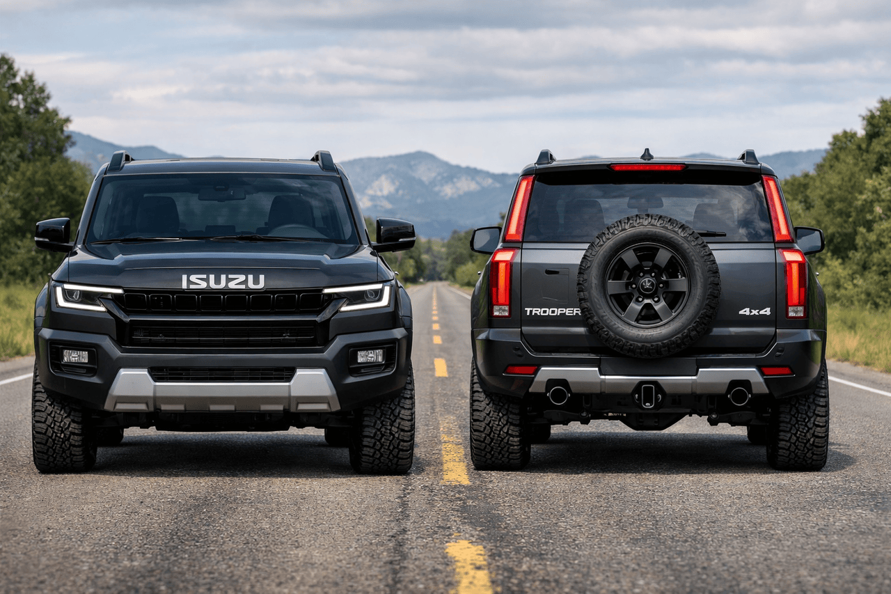 Isuzu Trooper 2026 Bangkit, SUV 4x4 Diesel dengan Mesin 2.8L Turbo Siap ...