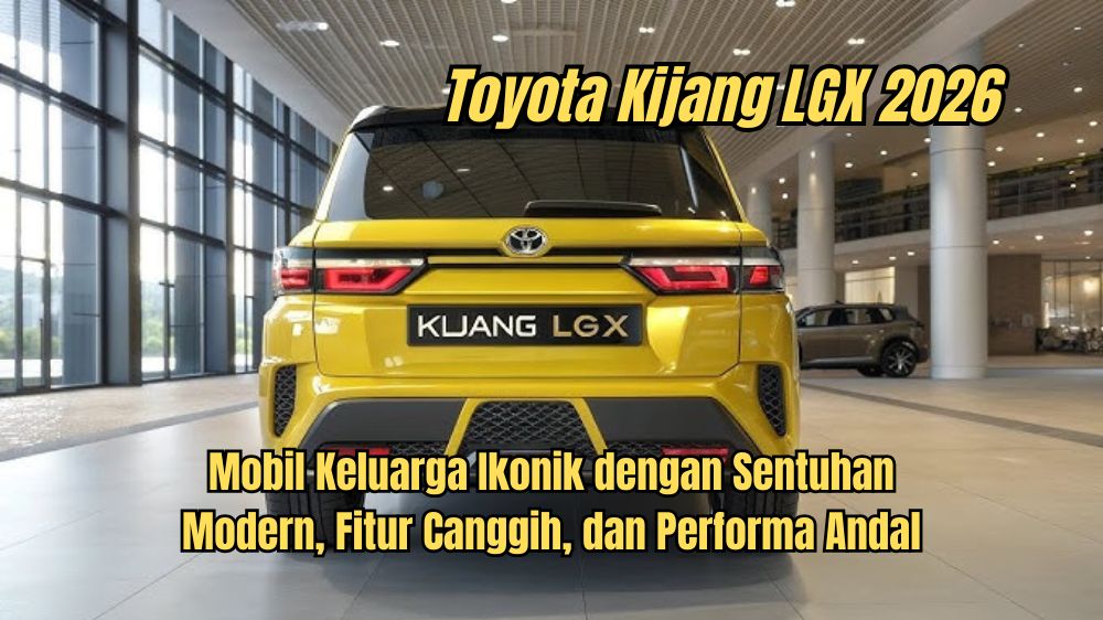Toyota Kijang LGX 2026: Mobil Keluarga Ikonik dengan Sentuhan Modern ...