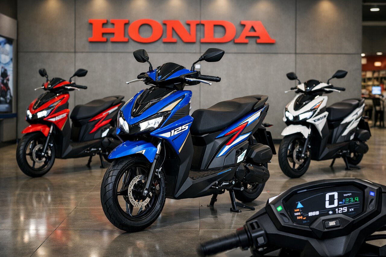 All New Honda Beat 125 NX Hadir, Desain Sporty Full Digital Speedometer ...