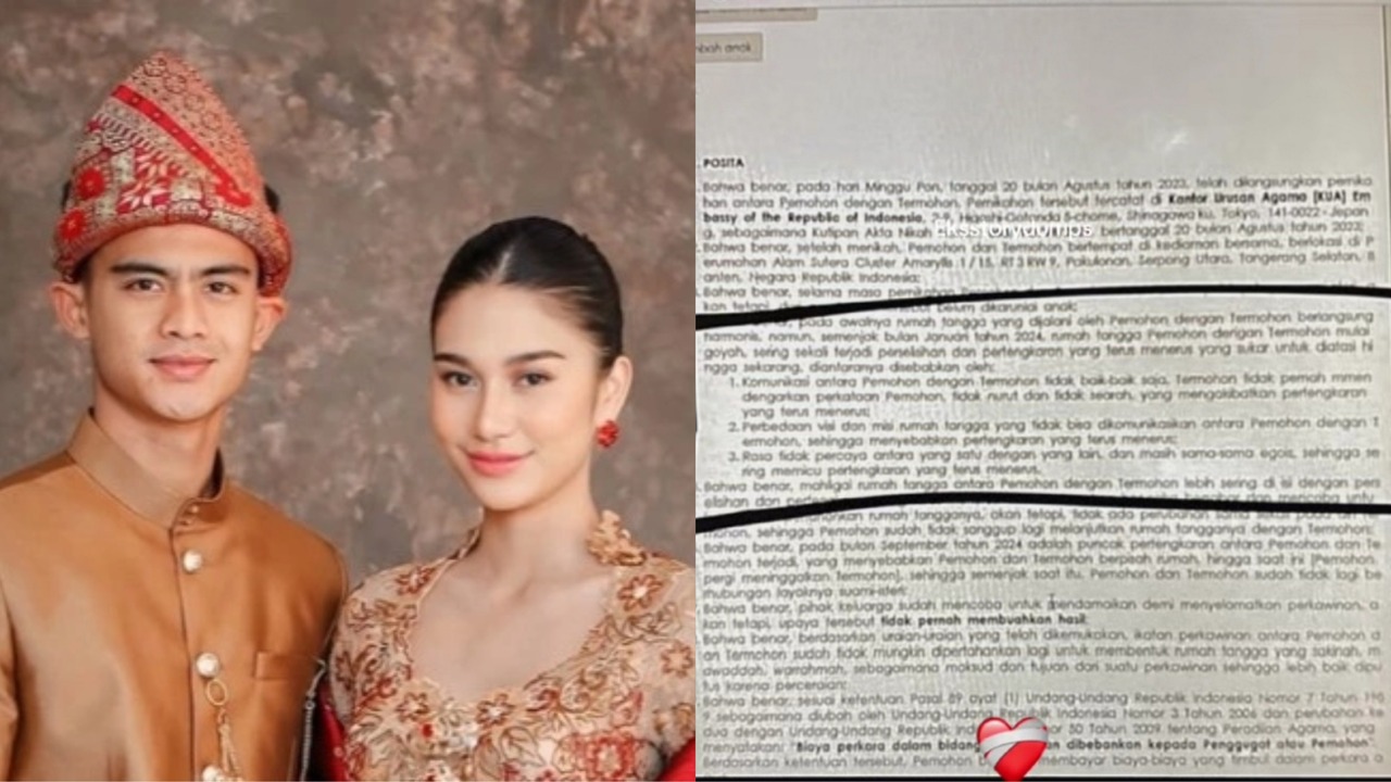 Tak Lagi Harmonis Ini Isi Gugatan Pratama Arhan Gugat Cerai Azizah Salsha: Sudah Pisah Rumah ...