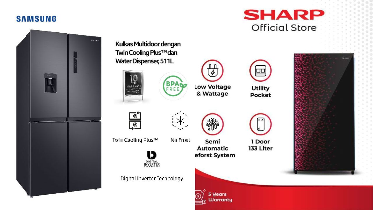 4 Rekomendasi Kulkas Tanpa Bunga Es Jadi Tren 2026: Mana yang Paling ...