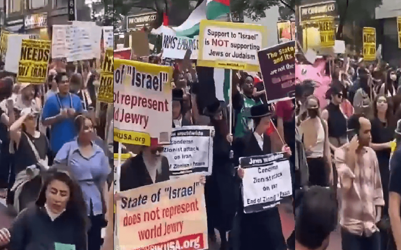 Heboh! Ribuan Demonstran Memenuhi New York untuk Menentang Perang ...