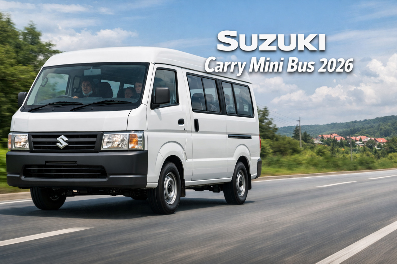 Hadir Suzuki Carry Mini Bus 2026: Muat 15 Penumpang, Tangguh untuk ...
