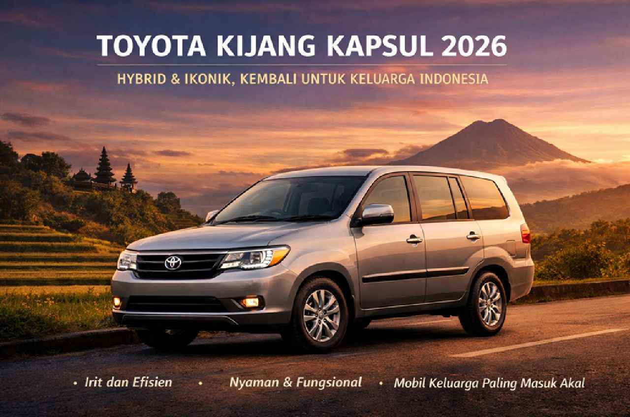 Hadirkan Hybrid dan Desain Ikonik, Toyota Kijang Kapsul 2026 Kembali ...