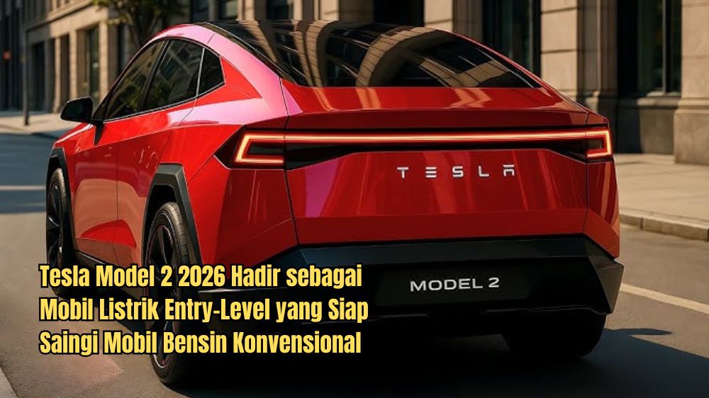 Tesla Model 2 2026 Hadir sebagai Mobil Listrik Entry-Level yang Siap ...